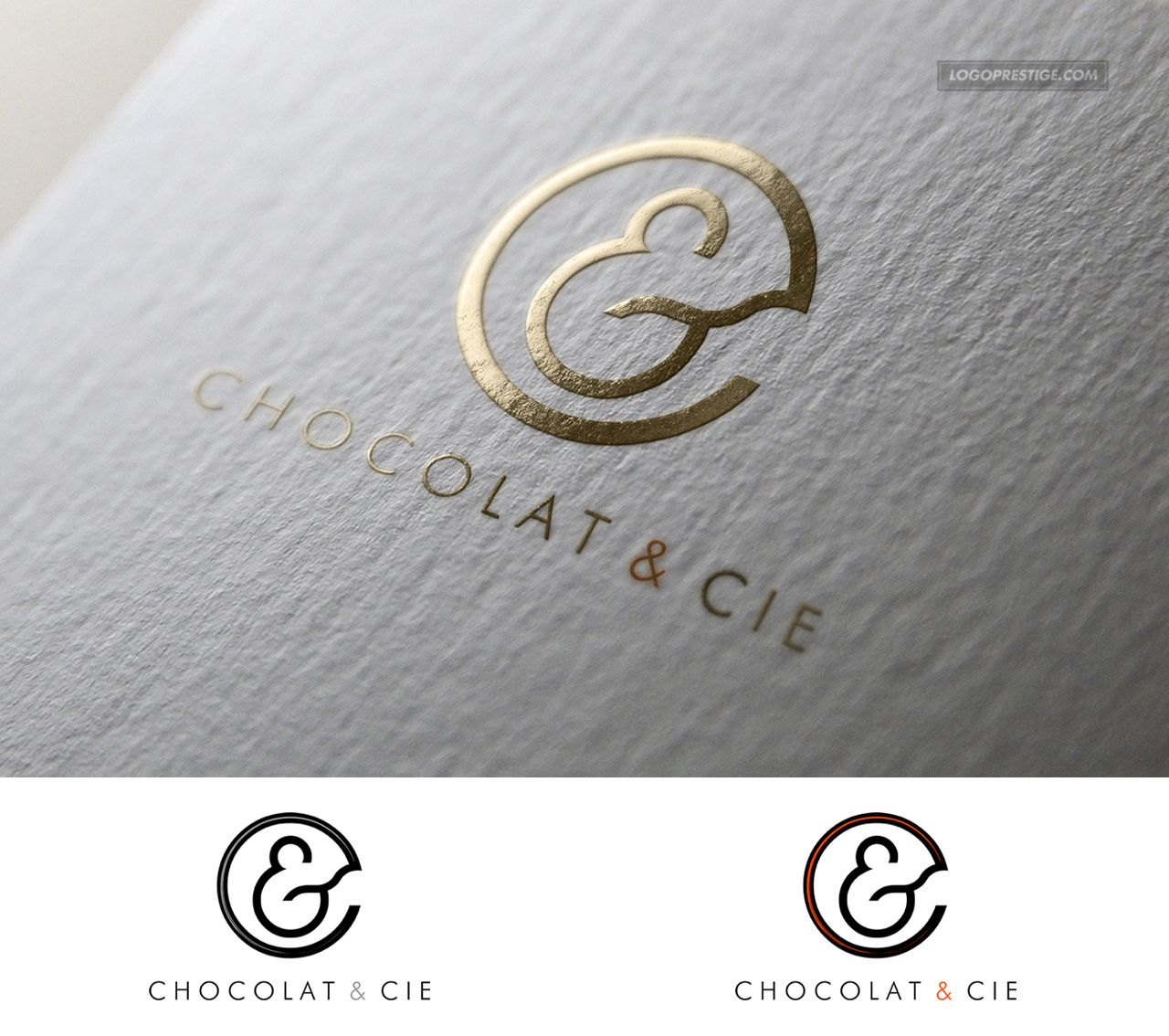 Chocolat & Cie - Logoprestige.com | Créateur de Logo Luxe et Prestige